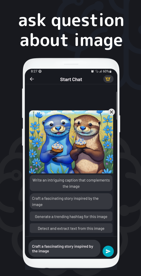 AiVision Powered By Chat GPT-4o/gpt-4o-mini , Image Input, AI Chat, Complete Android App by dev2023